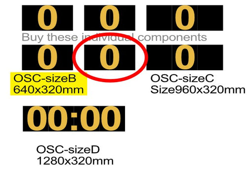OSC-sizeB 640x320mm – Solid Display Systems
